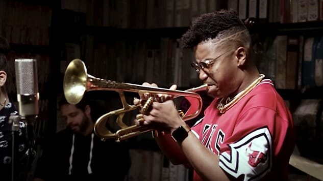 Watch Jazz Prodigy Christian Scott aTunde Adjuah Mesmerize the Paste Studio