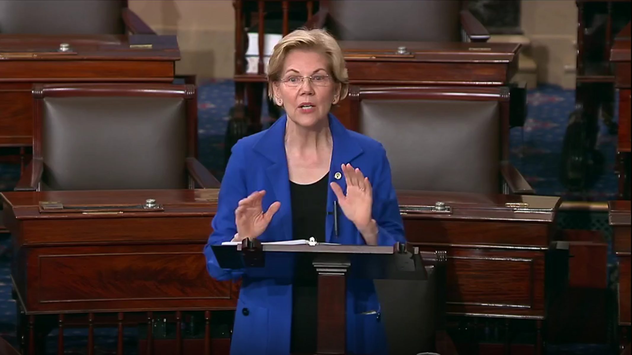 Elizabeth Warren Read Unredacted Portions Of The Mueller Report On The elizabeth-warren-read-unredacted-portions-of-the-mueller-report-on-the