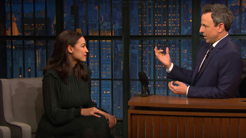 AOC Keeps Being Asked If She Will Vote For Biden
